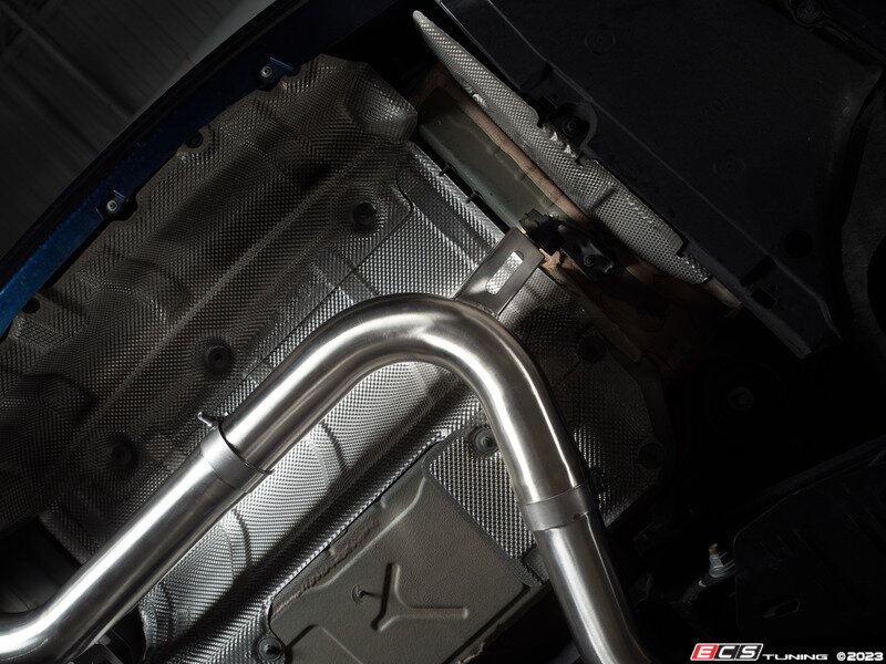 Assembled By ECS - 048013la06KT - B46/B48 Full Race Cat-Back Exhaust