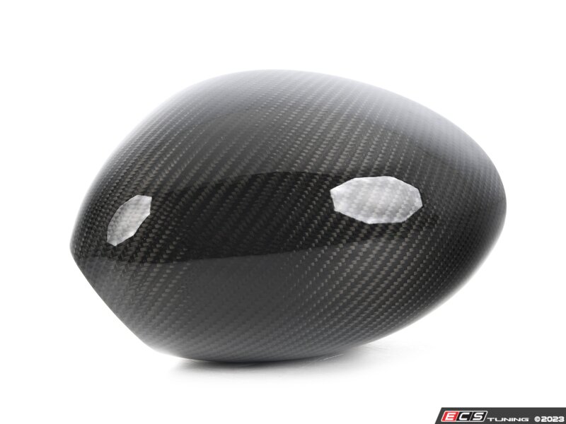 ECS - 51160415376CFPF - JCW Style Carbon Fiber Mirror Cap Clip In ...