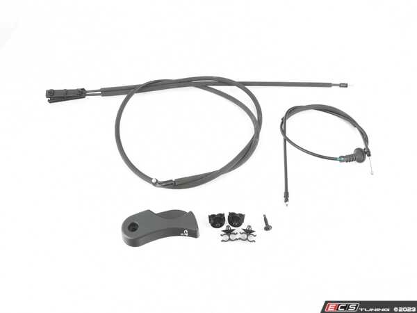 Genuine BMW - 51237309606KT - Hood Release Kit