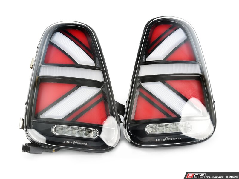 ZiZa - BM11-R5001-C-A - MINI Cooper Union Jack LED Clear/Black Led ...