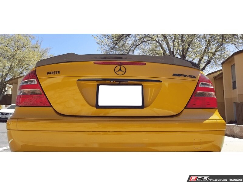 Suvneer - W211TNKLIPHP - Highpro V2 W211 Carbon Fiber Trunk Spoiler