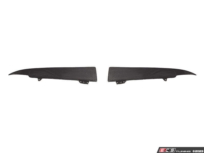 Suvneer - W211RRSPL - W211 Carbon Fiber Rear Bumper Side Splitters