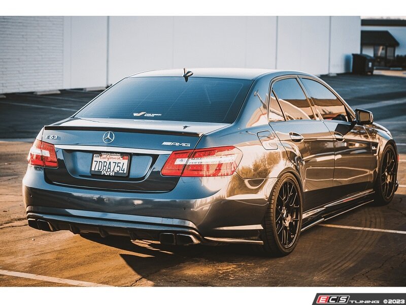 Suvneer - W211RRSPL - W211 Carbon Fiber Rear Bumper Side Splitters
