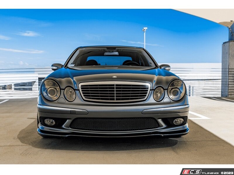 Suvneer - W211E55CFLIPCS - CS Designed W211 E55 Carbon Fiber Front Lip ...