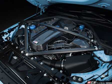 Turner Motorsport - 001644TMS01 - S58 Gloss Carbon Fiber Engine Cover