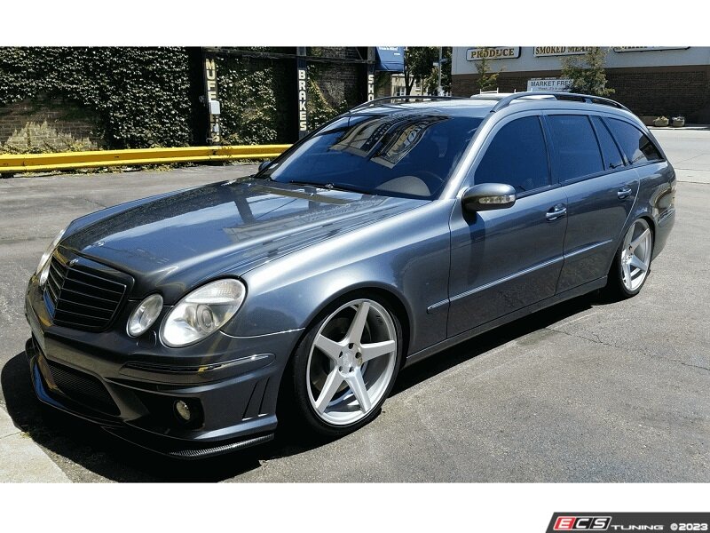 Suvneer - W211E63CFLIP-R - Godhand W211 E63 Carbon Fiber Front Lip Spoiler