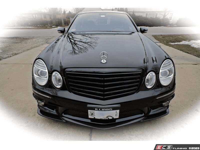 Suvneer - W211E63CFLIP-R - Godhand W211 E63 Carbon Fiber Front Lip Spoiler