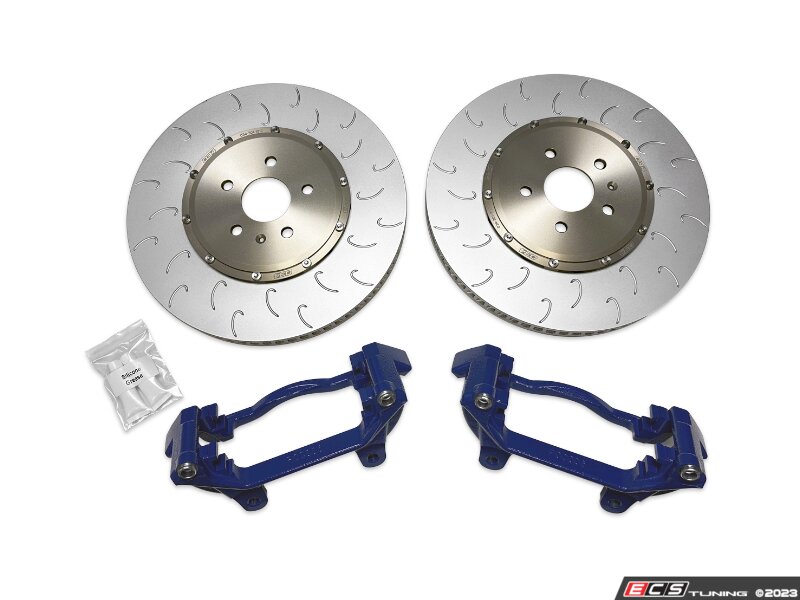 034Motorsport - 034-301-1012-BLU - 2-Piece Floating Front Brake Rotor ...