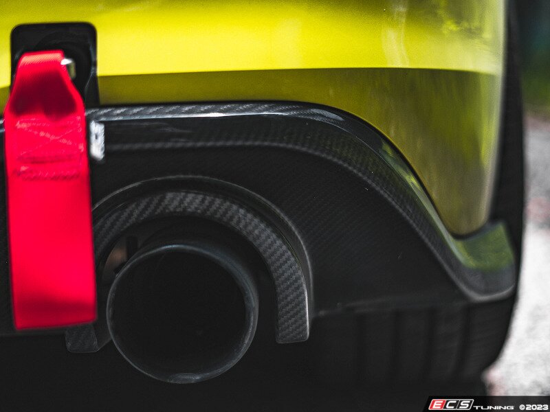 ECS - 033123la01KT - MK8 GTI Carbon Fiber Rear Diffuser