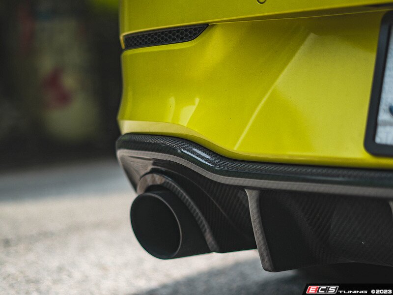 ECS - 033123la01KT - MK8 GTI Carbon Fiber Rear Diffuser
