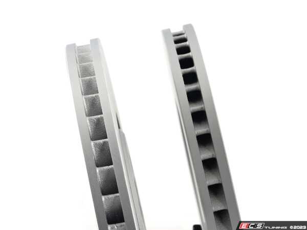 ECS - 8N0615301B-P - Front V5 Plain Brake Rotors - Set (334x32)