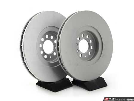 ECS - 8N0615301B-P - Front V5 Plain Brake Rotors - Set (334x32)