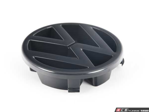 Genuine Volkswagen Audi - 323853601041 - Front Grille Emblem - Black