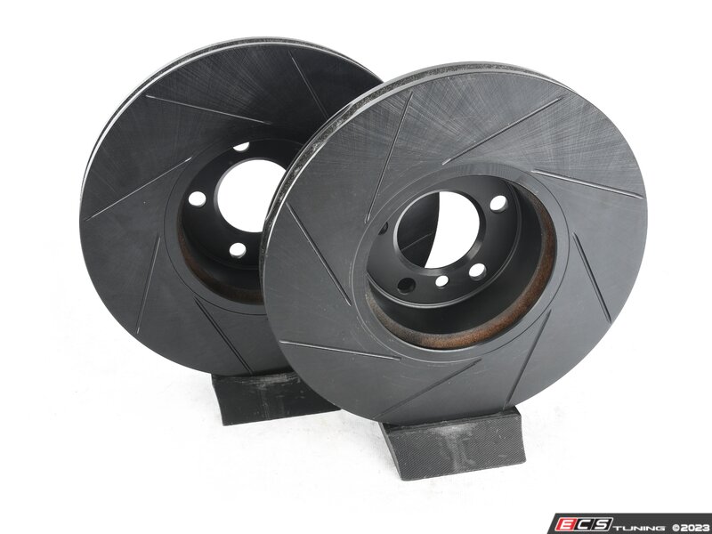 ECS - 34106797602-S - Front V5 Slotted Brake Rotors - Set (340x30)