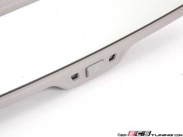 Genuine Volkswagen Audi - 8R08575111YE - Rearview Mirror Assembly - Silver