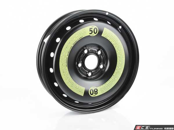 Genuine MINI - 36115A062D8 - Emergency Compact Steel Wheel - Spare (36 ...