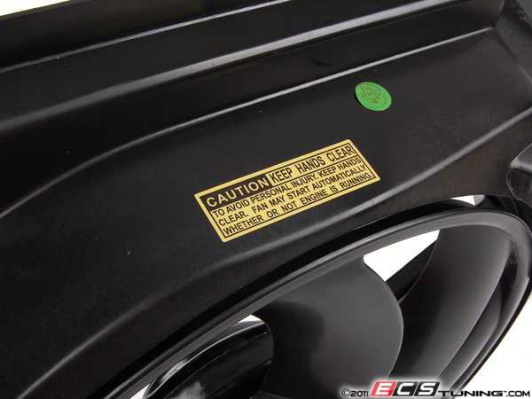 Continental - 64508364093 - Auxiliary Fan Assembly With Shroud