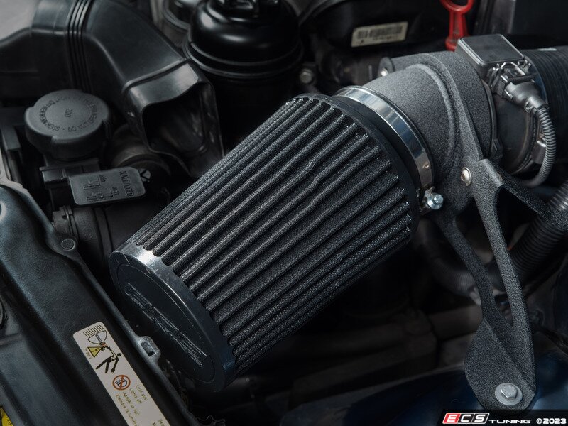 ECS - 008694la12bKT - E46 325 Luft-Technik Intake System - Black Filter