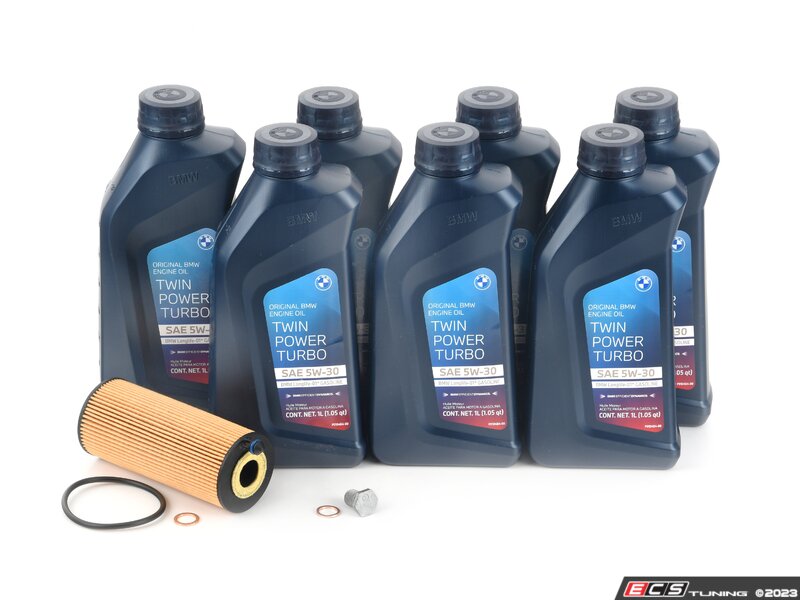Genuine BMW - 11137535106-4KT - Genuine BMW Oil Change Kit / Inspection ...