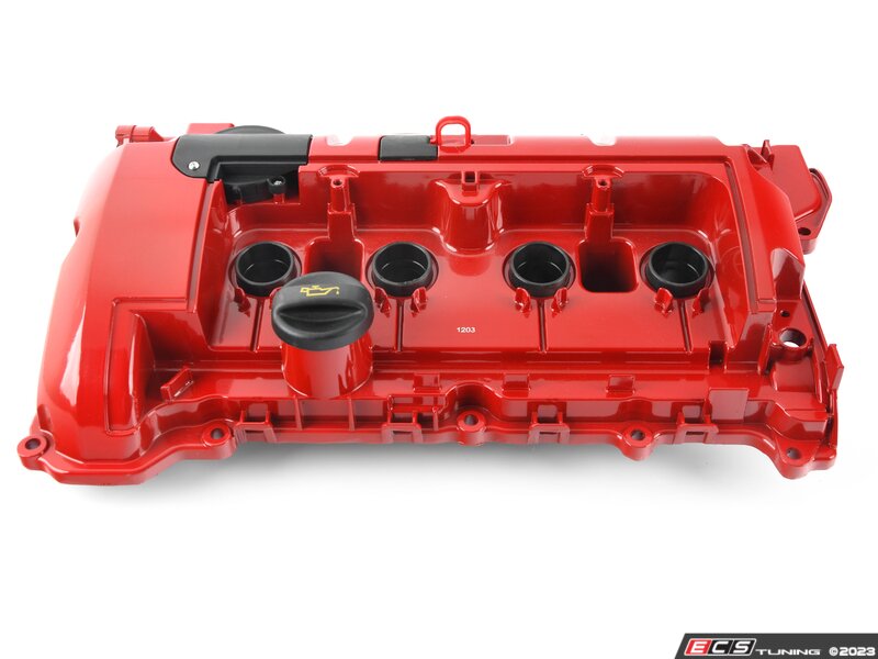 Bremmen Parts - 11127646554R - Upgraded Aluminum Valve Cover Kit - Red ...