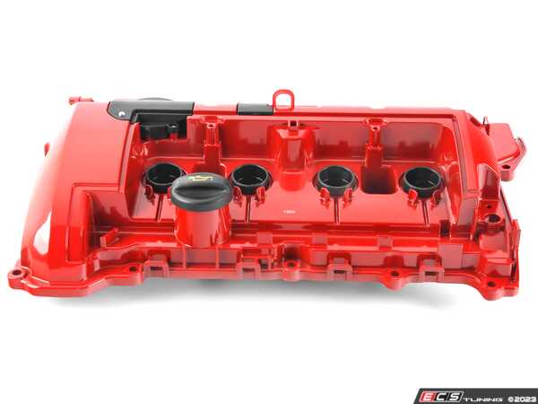 Bremmen Parts - 11127646554R - Upgraded Aluminum Valve Cover Kit - Red ...