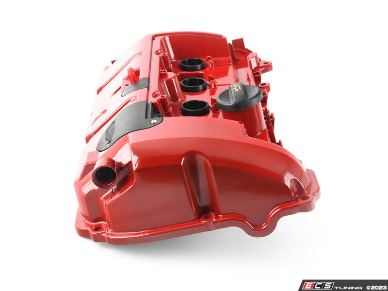 Bremmen Parts - 11127646554R - Upgraded Aluminum Valve Cover Kit - Red ...
