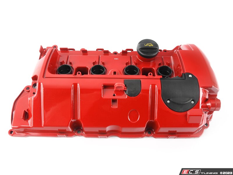 Bremmen Parts - 11127646554R - Upgraded Aluminum Valve Cover Kit - Red ...