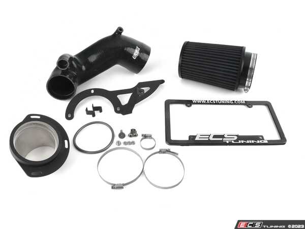 ECS - 008694la13bKT - E46 330 Luft-Technik Intake System - Black Filter