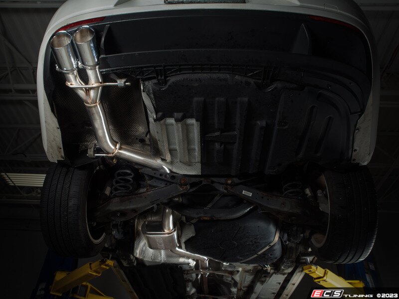 ECS - 048641LA03 - VW B6 Passat / CC 2.0T Performance Catback Exhaust ...