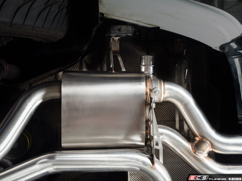 Turner Motorsport - 023410LA09 - E46 M3 Valved Performance Catback Exhaust