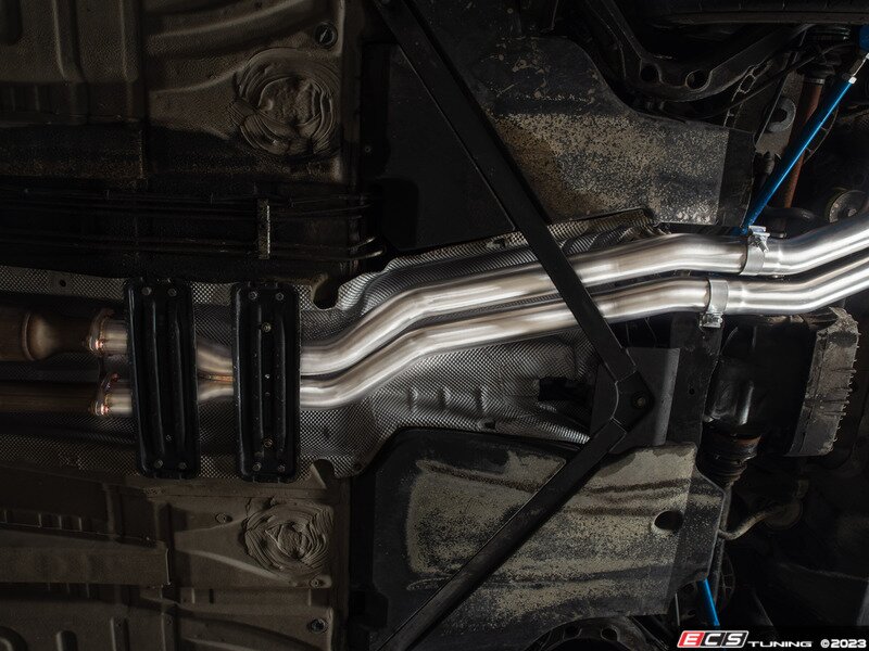 Turner Motorsport - 023410LA09 - E46 M3 Valved Performance Catback Exhaust