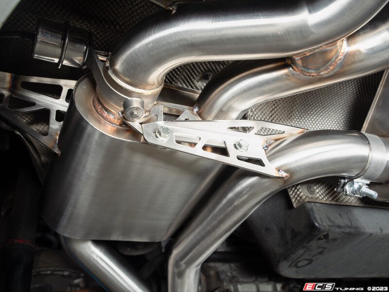 Turner Motorsport - 023410LA09 - E46 M3 Valved Performance Catback Exhaust