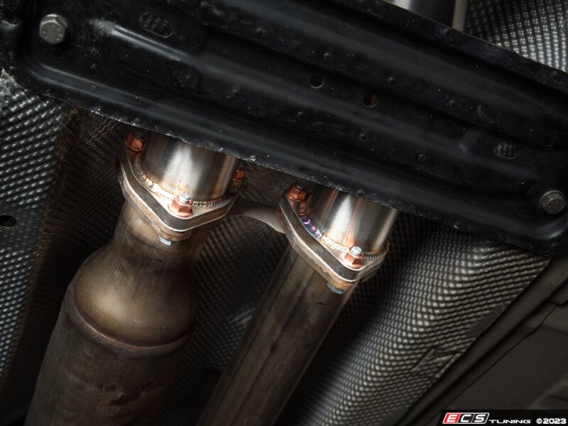 Turner Motorsport - 023410LA09 - E46 M3 Valved Performance Catback Exhaust