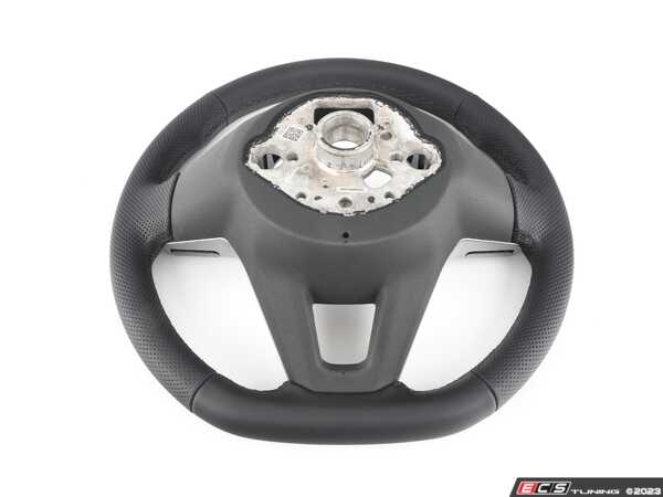 Genuine Volkswagen Audi - 2GJ419089QTUY - Multifuction Sport Steering Wheel - Perforated Leather ...