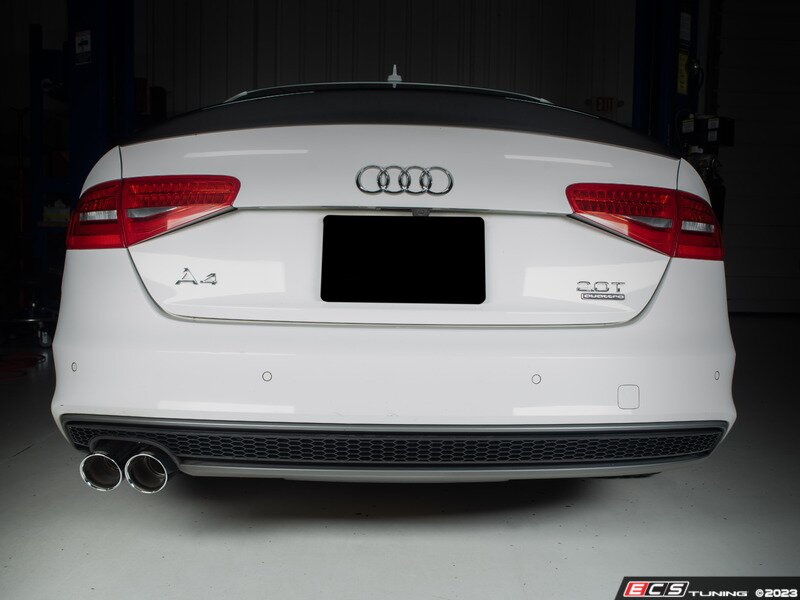 ECS - 049033ECS - Build Your Own Audi B8 A4 2.0T Single Exit Non Valved ...