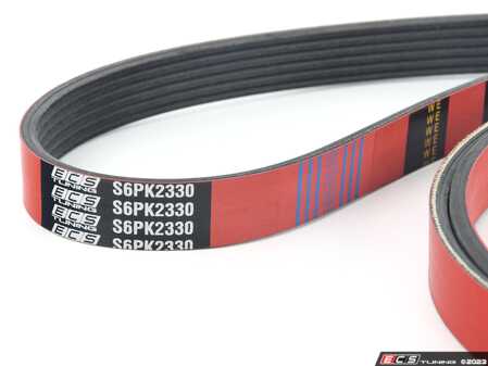 ECS - 6PK2330 - Performance Kevlar Reinforced Accessory Belt