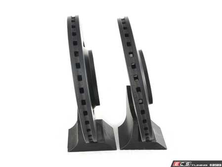 ECS - 8J0615301G-S - Front V5 Slotted Brake Rotors - Set (340x30)