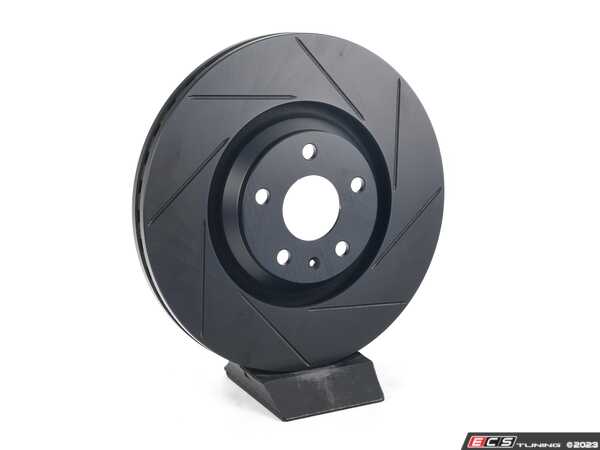 ECS - 8J0615301G-S-R - Front V5 Slotted VAG Brake Rotor - Right (340x30 ...