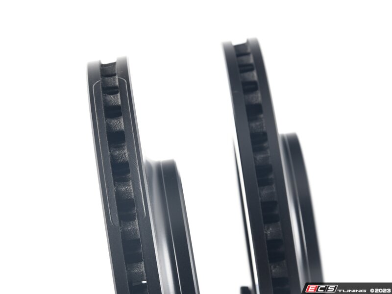 ECS - 8K0615301A-XS - Front V5 Drilled & Slotted Brake Rotors - Set ...
