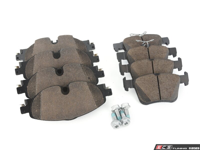 Genuine Volkswagen Audi - 8v0698151dKT1 - Front & Rear Brake Pad Kit ...