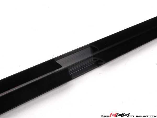 Genuine BMW - 51347060249 - E90 Matte Black Channel Cover/Seal - Rear ...