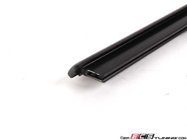 Genuine BMW - 51347060249 - E90 Matte Black Channel Cover/Seal - Rear ...