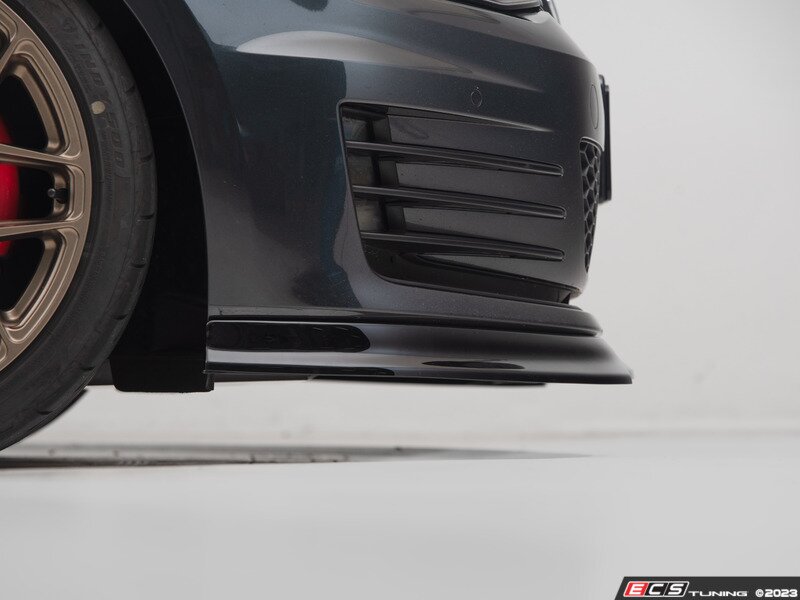 Enthusiast Bundles - 039473LA01EBKT - MK7 GTI V2 Gloss Black Front Lip ...