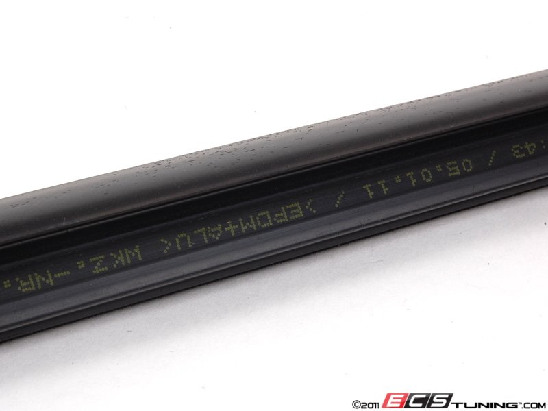 Genuine BMW - 51337060236 - Matte Black Channel Cover/Seal - Front ...