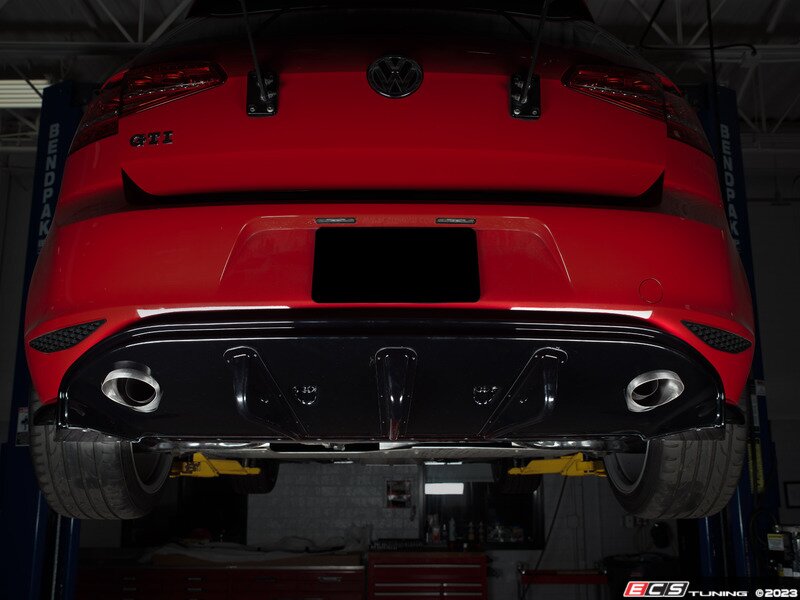 ECS - 014482la01-01KT - MK7 GTI Functional Aerodynamic Rear Diffuser Kit