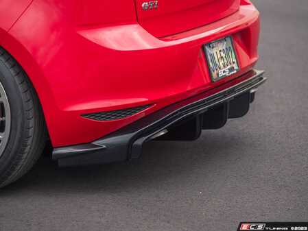 ECS - 014482la01-01KT - MK7 GTI Functional Aerodynamic Rear Diffuser Kit
