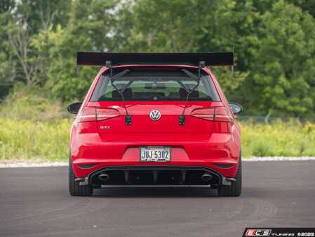 ECS - 014482la01-01KT - MK7 GTI Functional Aerodynamic Rear Diffuser Kit