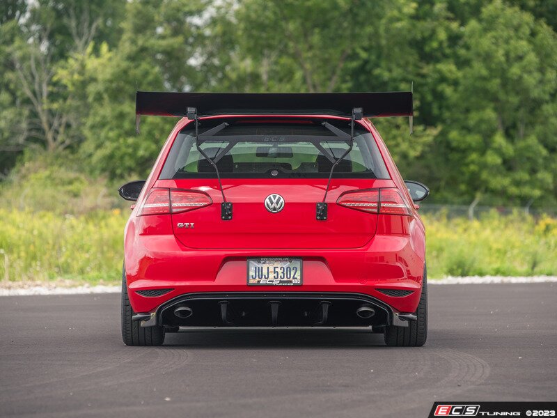 ECS - 014482la01-01KT - MK7 GTI Functional Aerodynamic Rear Diffuser Kit