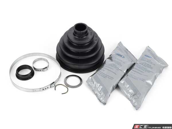 GKN Drivetech - 3B0498203F - Front Outer CV Joint Boot Kit - Priced Each