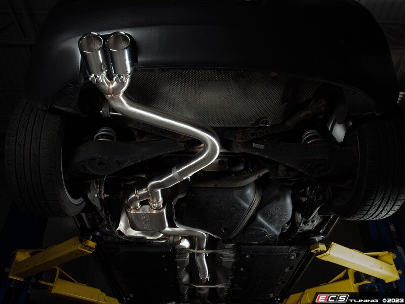 ECS News - MK5 Rabbit 2.5L Valved & Non Valved Catback Exhaust